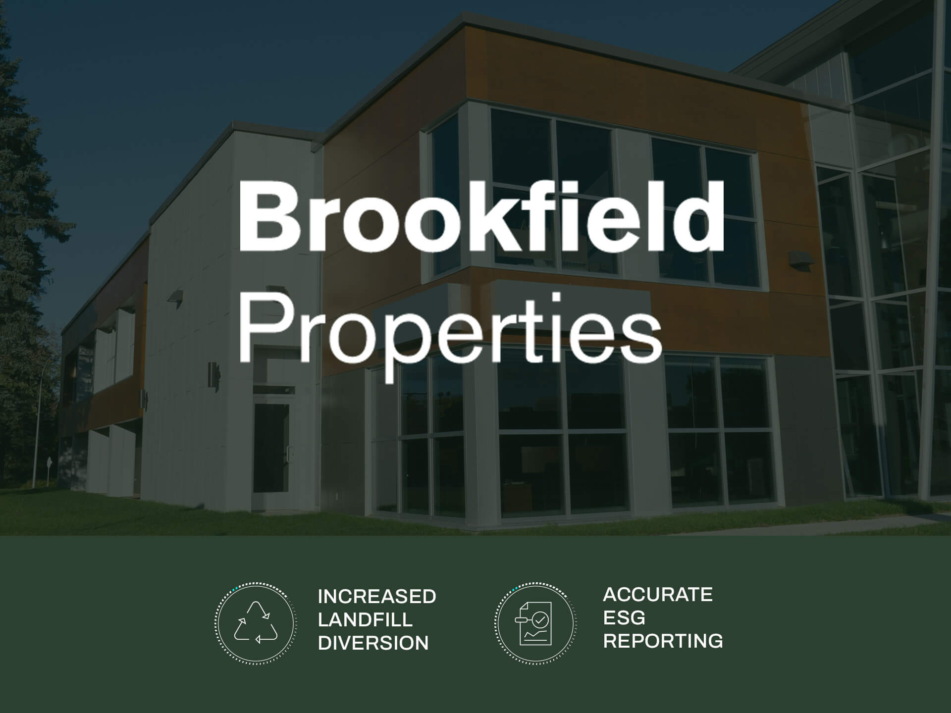 Brookfield Properties: 91% increase in recycling rate